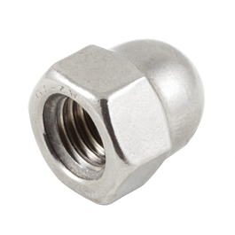 Hutmuttern M16 edelstahl A2 DIN 1587 - 50 stück